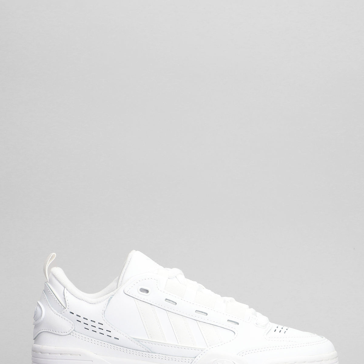 Adi 2000 Sneakers in white leather and fabric – Deliberti