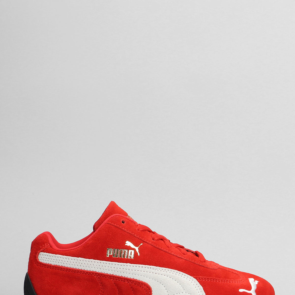 Speedcat OG Sneakers in red suede – Deliberti
