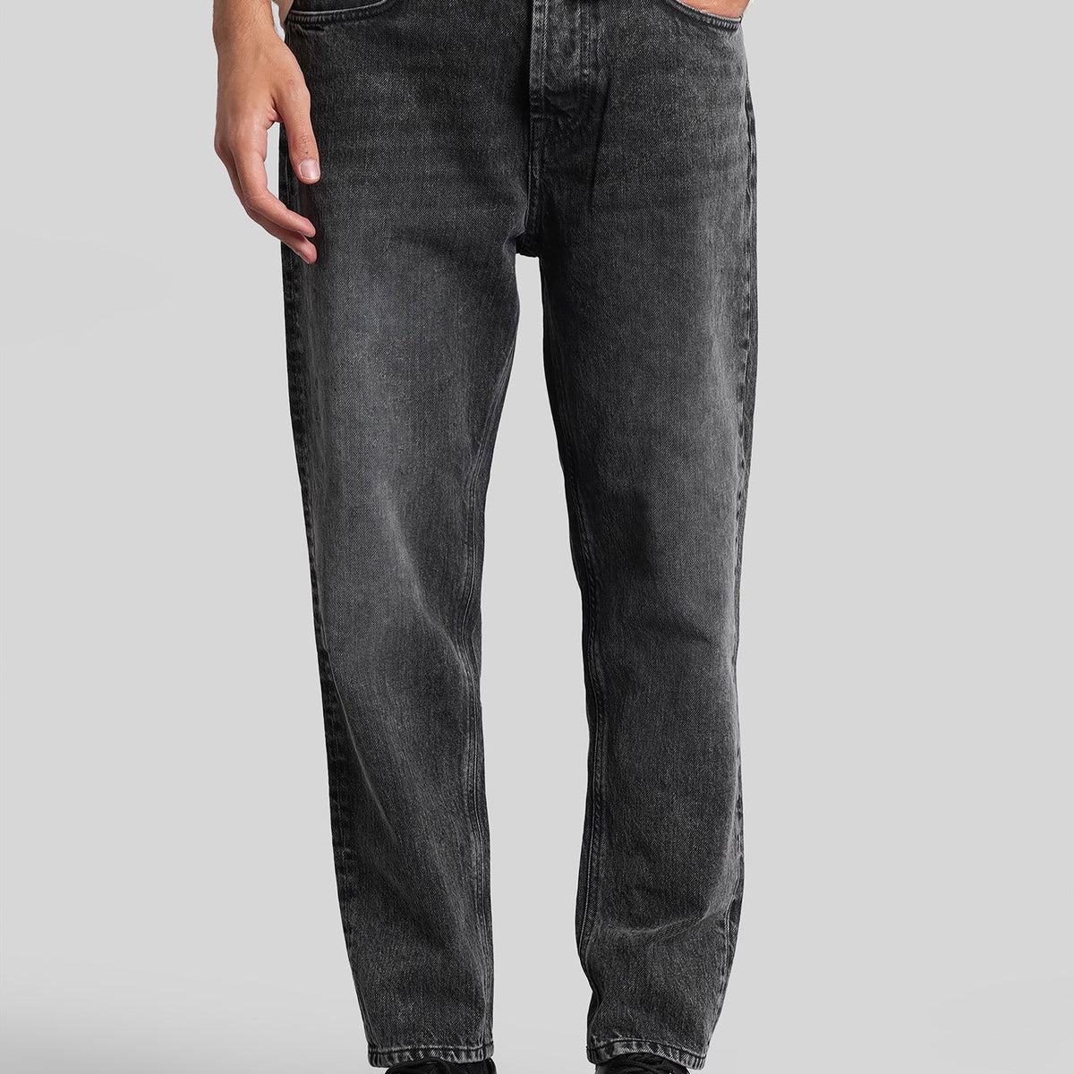 Jeremiah Jeans in black denim – Deliberti