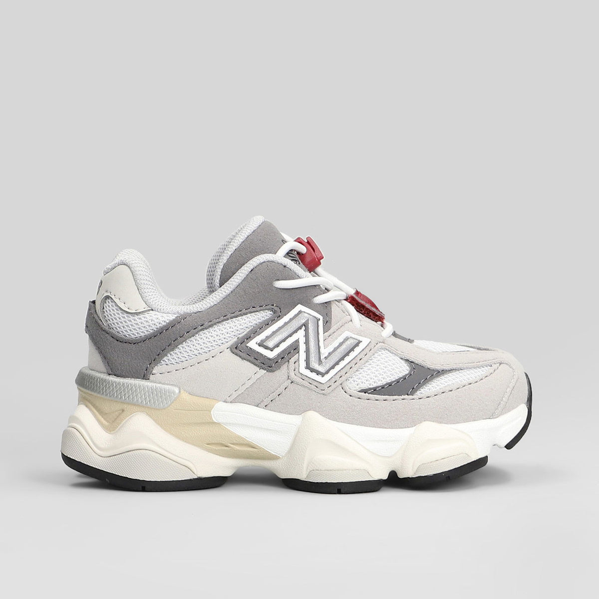 9060 Sneakers in grey Suede and fabric – Deliberti