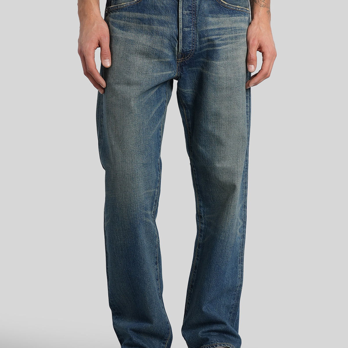 Jeans in blue cotton – Deliberti